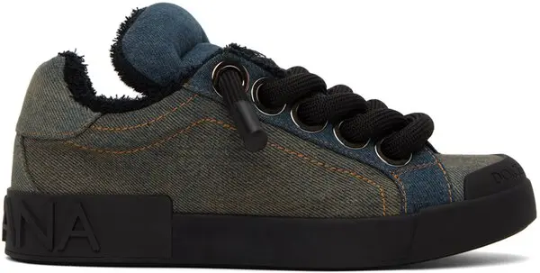スニーカー DOLCE  GABBANA Men Sneakers CS2194AK354 80650 BLU blue $_57.JPG?set_id=880000500F